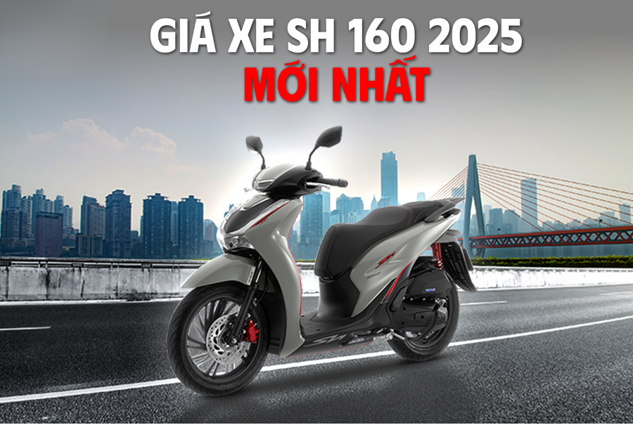 Giá SH160 2025 trả góp mới nhất - Vua xe góp