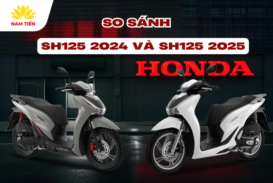 So sánh SH125 2024 và SH125 2025 - Vua xe góp