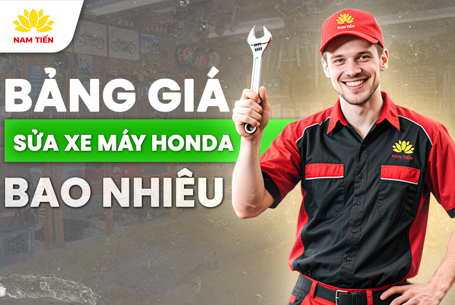 Bảng giá sửa xe máy Honda bao nhiêu? - Vua xe góp